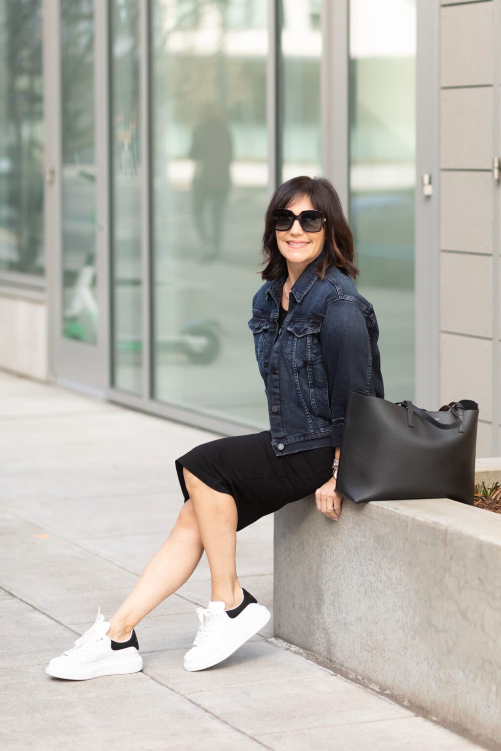 5 chic ways to wear a denim jacket | So Susie
