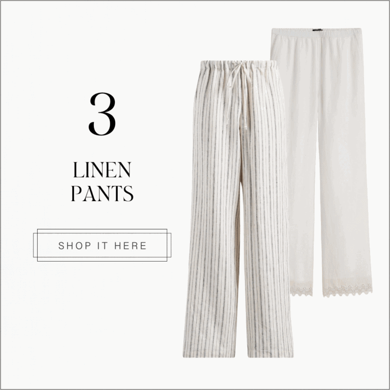 This Week's 5: The Most Stylish Linen Pieces For Summer | So Susie