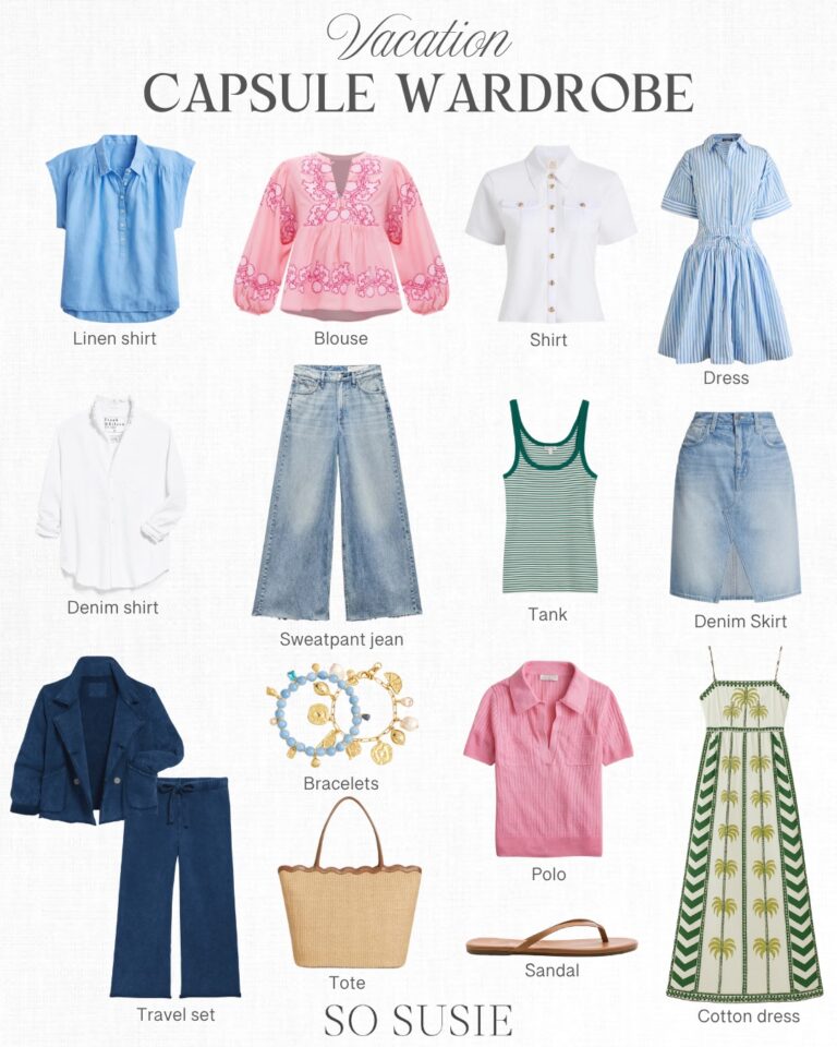 The Only Summer Vacation Packing List You Need! | So Susie